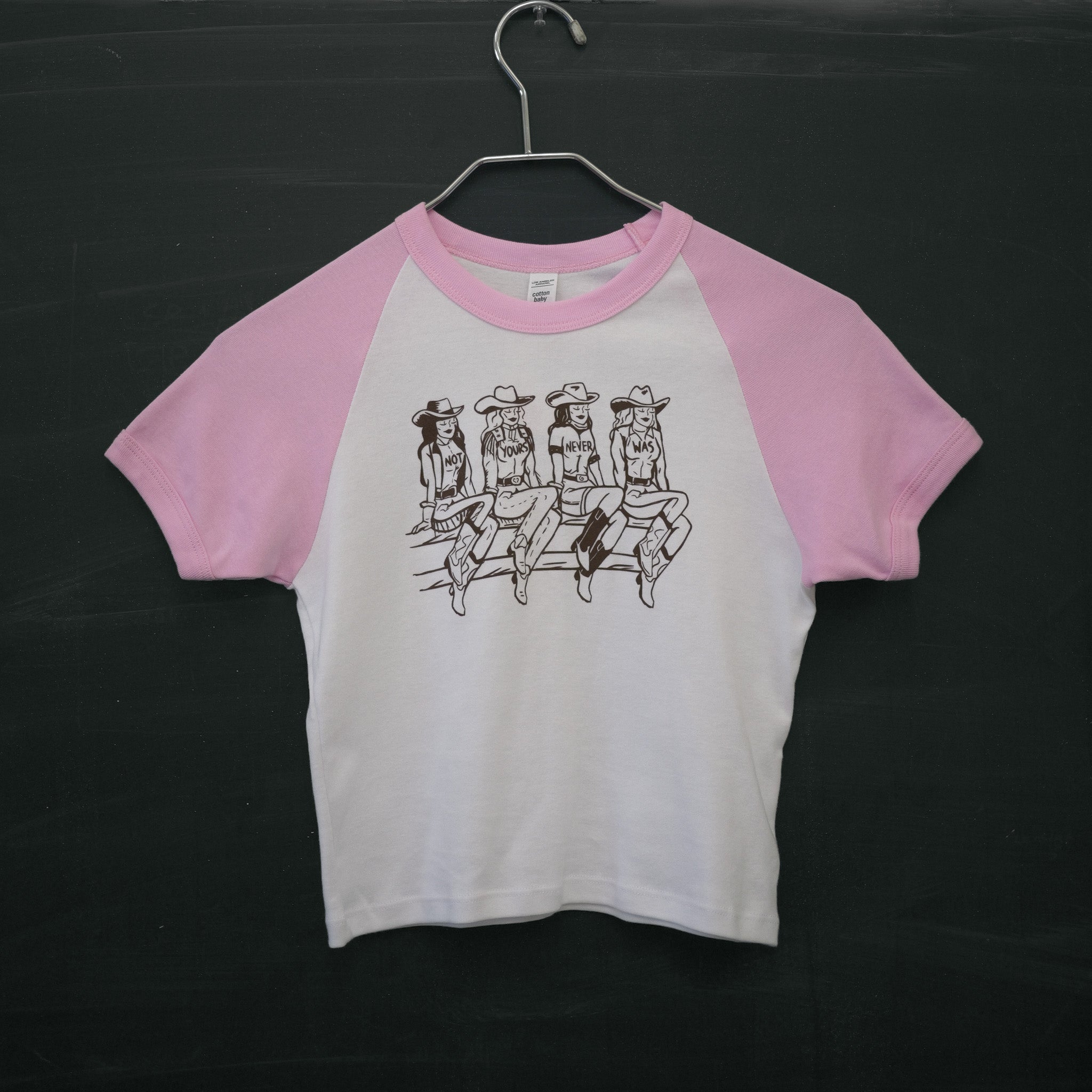 Not Yours Baby Tee – Intrigue Ink